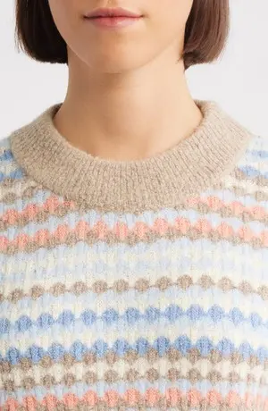 HATLEY Striped Crewneck Sweater