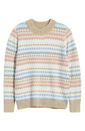 HATLEY Striped Crewneck Sweater
