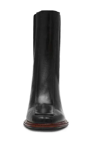 Steve Madden Downtown Chelsea Boot - Black Leather