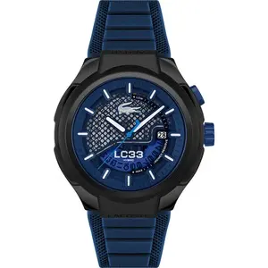 Lacoste Hybrid Silicone Strap Watch - Blue