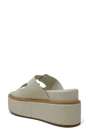 SHU SHOP Lucinda Platform Slide Sandal - Stone