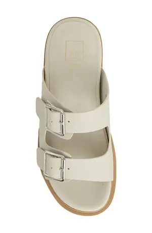 SHU SHOP Lucinda Platform Slide Sandal - Stone