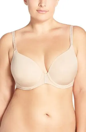 Natori Ultra Light' Underwire Contour Bra - Cafe