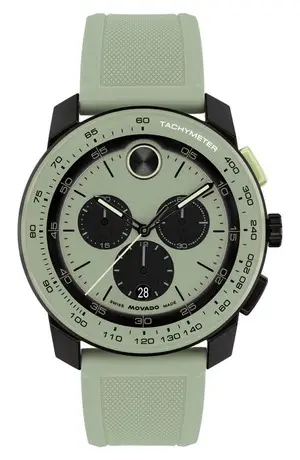 Movado Bold Tr90 Chronograph Strap Watch - Green