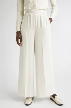 St. John Wide Leg Bottoms For Women