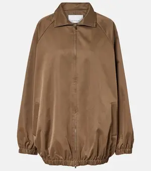 THE FRANKIE SHOP Baxter Oversized Blouson - Brown