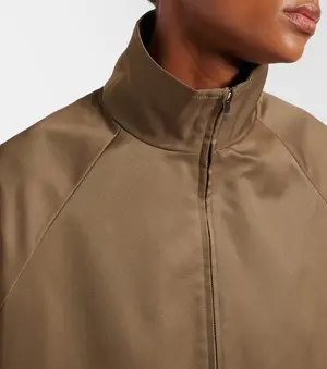 THE FRANKIE SHOP Baxter Oversized Blouson - Brown