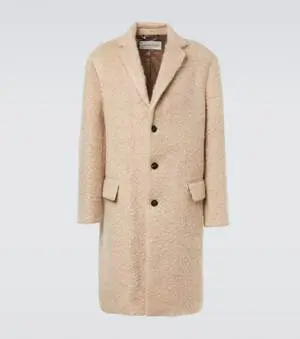 Dries Van Noten Mohair And Wool Coat