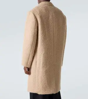 Dries Van Noten Mohair And Wool Coat