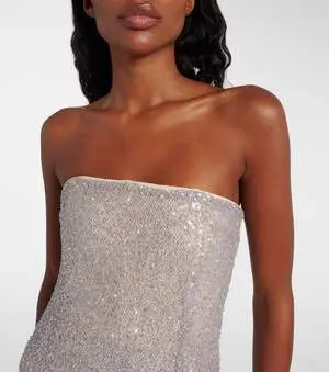 Simkhai Xyla Sequined Gown