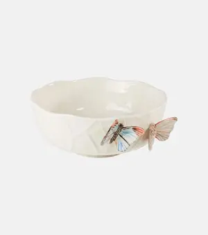 BORDALLO PINHEIRO Cloudy Butterflies Salad Bowl Claudia Schiffer - Multicoloured