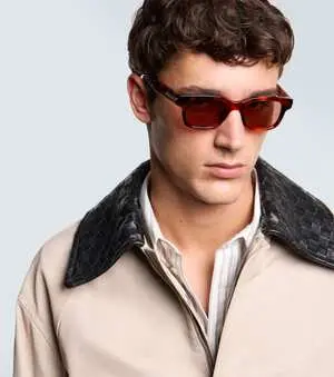 Bottega Veneta Square Frame Sunglasses