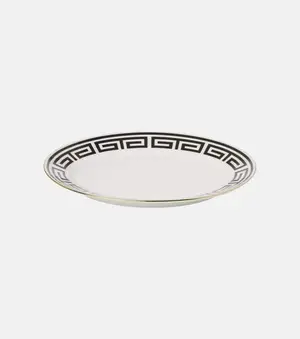 GINORI 1735 Labirinto Porcelain Platter - Black