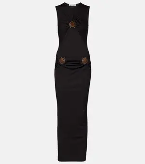 Christopher Esber Disconnect Embellished Maxi Dress