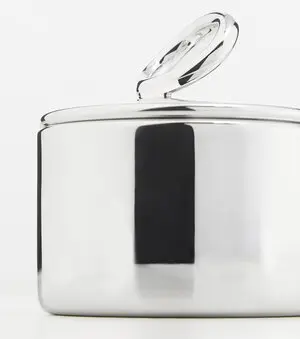 Christofle Vertigo -plated Sugar Bowl Andrée Putman