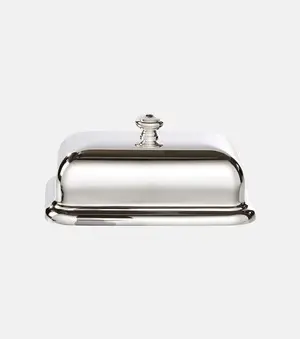 Christofle Albi Butter Dish - Silver