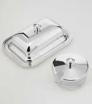 Christofle Albi Butter Dish