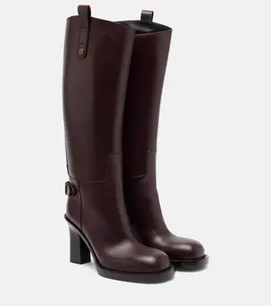 Burberry Round Toe Boots For Women