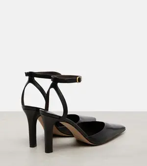 THE ROW Carla 80 Leather Sandals