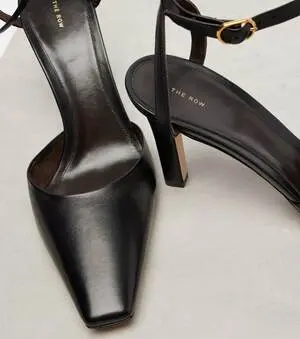 THE ROW Carla 80 Leather Sandals