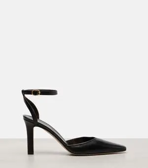 THE ROW Carla 80 Leather Sandals