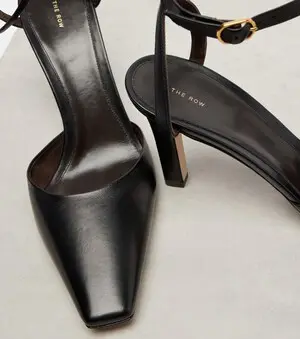 THE ROW Carla 80 Leather Sandals