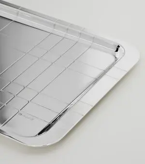 Christofle Graphik -plated Tray