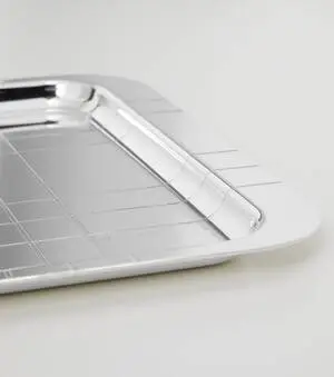 Christofle Graphik -plated Tray