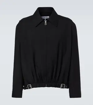Loewe Belted Wool Blouson
