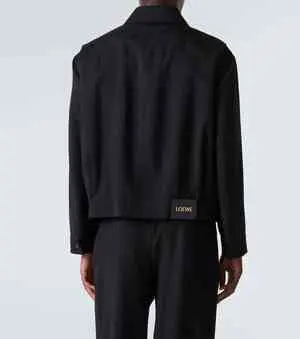 Loewe Belted Wool Blouson