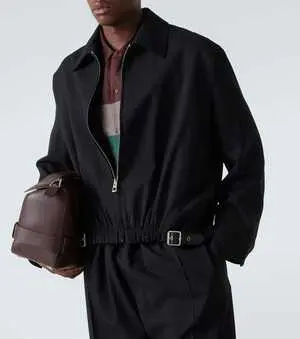 Loewe Belted Wool Blouson