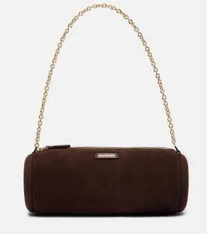 AQUAZZURA Mini Suede Shoulder Bag