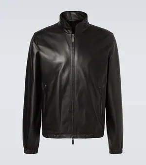 Giorgio Armani Leather Jacket
