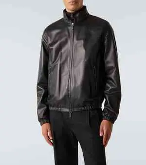 Giorgio Armani Leather Jacket