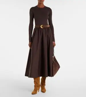 Polo Ralph Lauren Midi Dress - Brown