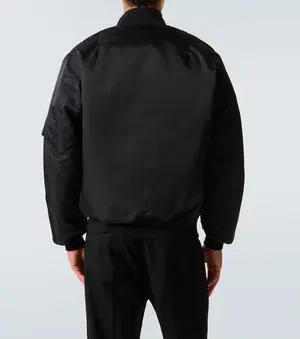 Rick Owens Logo Bomber Jacket