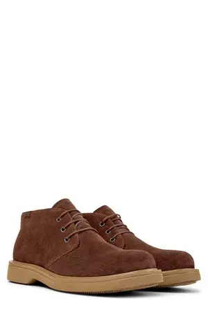 Camper Norman Ankle Boot - Medium Brown