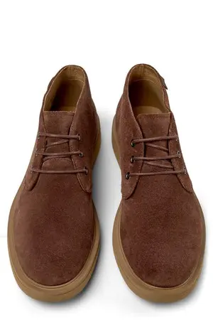 Camper Norman Ankle Boot - Medium Brown