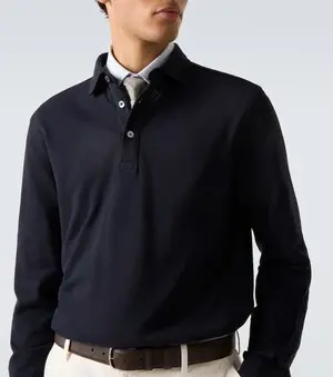 Zegna Cotton Piqué Polo Sweater