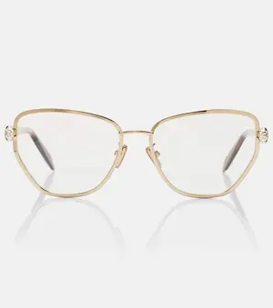 Bvlgari Gold Tone Eyewear For Women