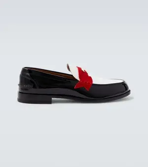 Christian Louboutin Glossed Shoes For Men