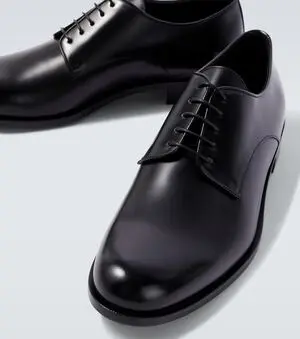 Giorgio Armani Leather Derby Shoes