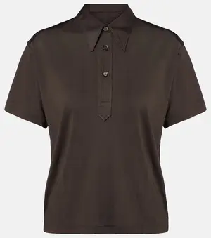 MAISON MARGIELA Polo Shirt - Brown