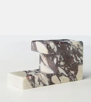 101 COPENHAGEN Brick Marble Candle Holder