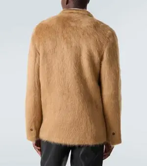 TOM FORD Cashmere, Mohair, And Silk Blazer - Beige