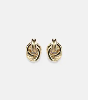 STONE AND STRAND 14kt Yellow Stud Earrings - Gold