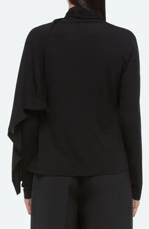 Helmut Lang Turtleneck Scarf Top