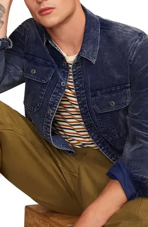 Lucky Brand Cotton Corduroy Button-up Shirt