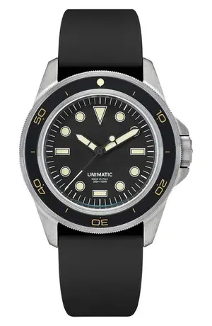 UNIMATIC Diving Heritage Diving Watch - Black