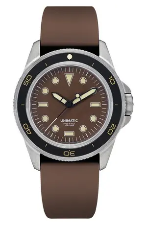 UNIMATIC Diving Heritage Diving Watch - Brown
